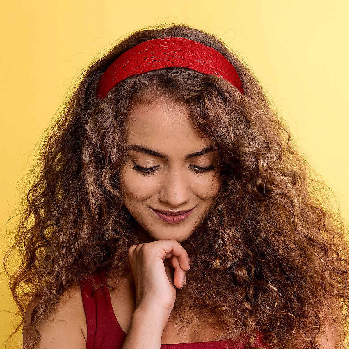 WILLBOND 10 Pieces Lace Elastic Headwrap Lace Elastic Headbands Boho Bandana Bohemian Headband Hair Accessories for Women, 10 Colors