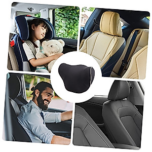 JEWEDECO Car Headrest Car Neck Cushion Headrest Cushion for Car Neck Support for Car Auto Car Cushion Seat Car Seat Carseat Head Rest Cushion Neck Guard Polyester Pillow Travel