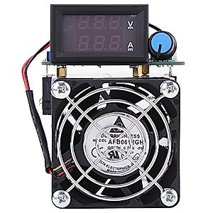 DC 12V Electronic Load Tester, Load Battery Capacity Tester Module, 0-10A 100W Constant Current Discharge Monitor for Power Bank Capacity Testing