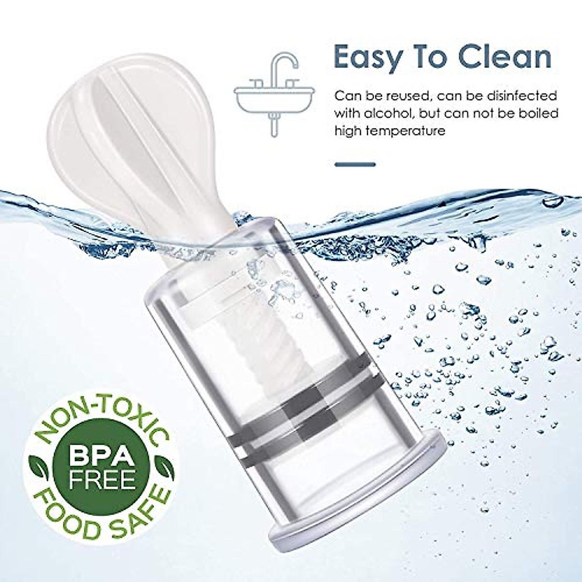 XR 2 x Nipple Corrector Cups - Nipple Inverted, Flat and Shy Nipples, Used for Breastfeeding or Women Twist & Pull Breast Pump - Made Without BPA (Black, 1.5 Inch) (NCC-WTBK-2)