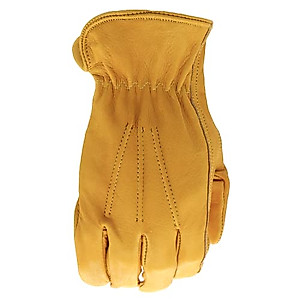 BOSS unisex adult durable Work Gloves, Brown, 2X-Large US, 1 Count (Pack of 1)