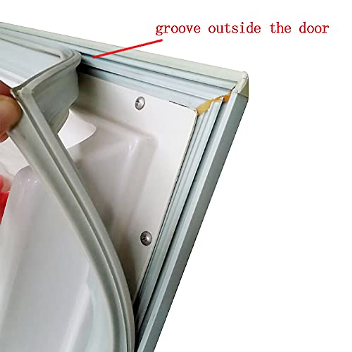 Refrigerator Door Rubber Gasket Seal Strip for Household Refrigerator Commercial Cabinet