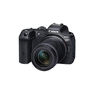 Canon EOS R7 RF-S18-150mm F3.5-6.3 is STM Lens Kit, Mirrorless Vlogging Camera, 32.5 MP Image Quality, 4K 60p Video, DIGIC X Image Processor, Dual Pixel CMOS AF, Subject Detection, Content Creators