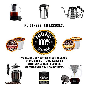 Bean Envy Coffee Canister - 22.5 oz Coffee Storage Container and Organizer w/Stainless Steel Scoop, Date Tracker & Co2-Release Valve - Essential Coffee Accessories, Steel