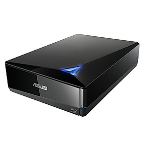ASUS Powerful Blu-ray Drive with 16x Writing Speed and USB 3.0 for Both Mac/PC Optical Drive BW-16D1X-U