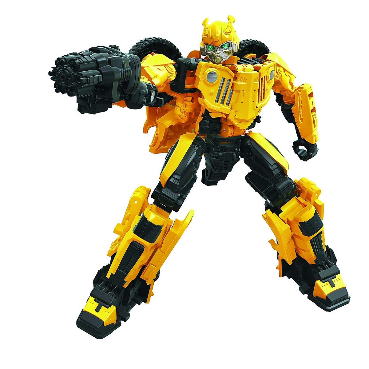 Transformers Toys Studio Series 57 Deluxe Class Bumblebee Movie Offroad Bumblebee Action Figure – Adults and Kids Ages 8 and Up, 4.5-inch