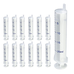 Sterile Syringe Filter PES with 20ml Plastic Syringe, luer Slip Syringe for Liquid