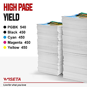 PGI-225 CLI-226 Value Pack Compatible for Canon 225 and 226 Ink Cartridges for Canon MG6220 MG5320 MG5220 MG6120 MG8220 MX882 IX6520 Printer (5 Large Black,3 Black,3 Cyan,3 Magenta,3 Yellow, 17-Pack)