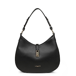 LANCASTER Foulonne Milano Large Shoulder Bag - Black