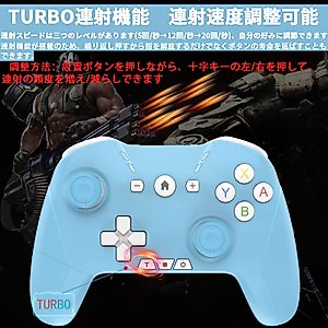 FONLAM Switch Controller Compatible with PC/iOS/Android, Wireless Controller for Nintendo Switch Lite/OLED, Programmable Back buttons, Cross Key is Interchangeable With Left Joystick, Layout of ABXY Can Be Changed, Adjustable Turbo Function/Vibration, Aut
