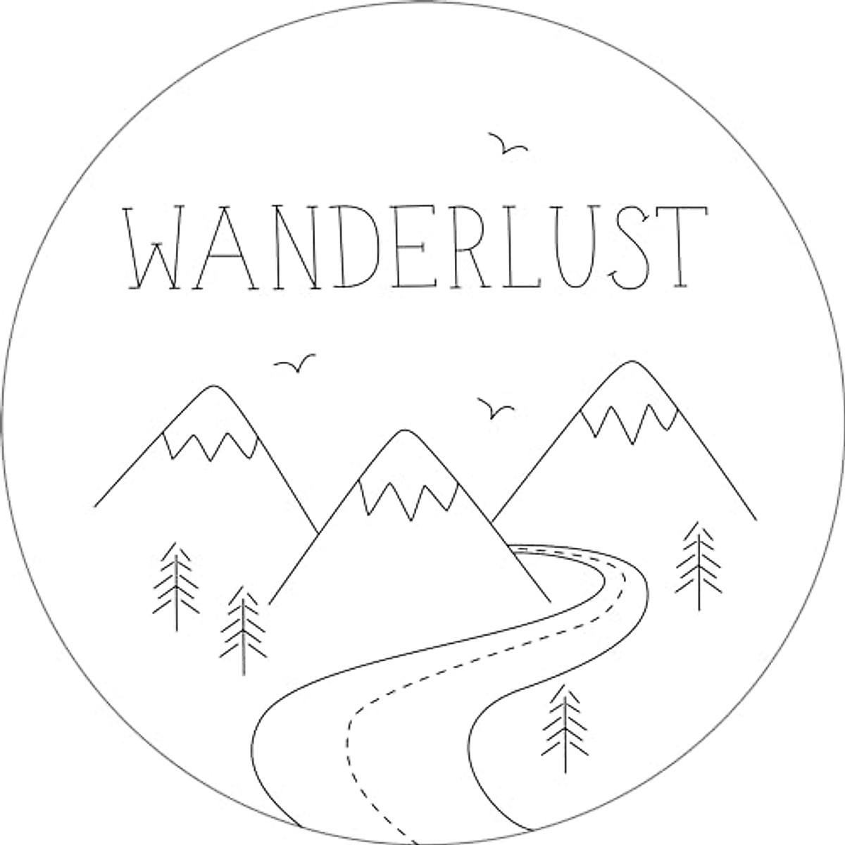 Believe In Yourself Embroidery Pattern Transfers (set of 10 hoop designs!)