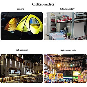 XLSBZ Multi-Functional Emergency LED Light Bulb with USB Charging, Capable to Recharge Mobile Devices, Ideal for Power Outage, Tent Camping, Fishing (WHITE-USB-20W)