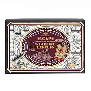 Escape from The Starline Express - Escape Room Game - Multiplayer Brain-Teasing Game / Escape The Room Game by Professor Puzzle.