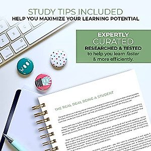 Academic Planner June 2023-April 2024 with Study Tips, Workout Tracker, Motivational Quotes, and Affirmations - Boost Your Productivity and Achieve Your Goals-Small Size