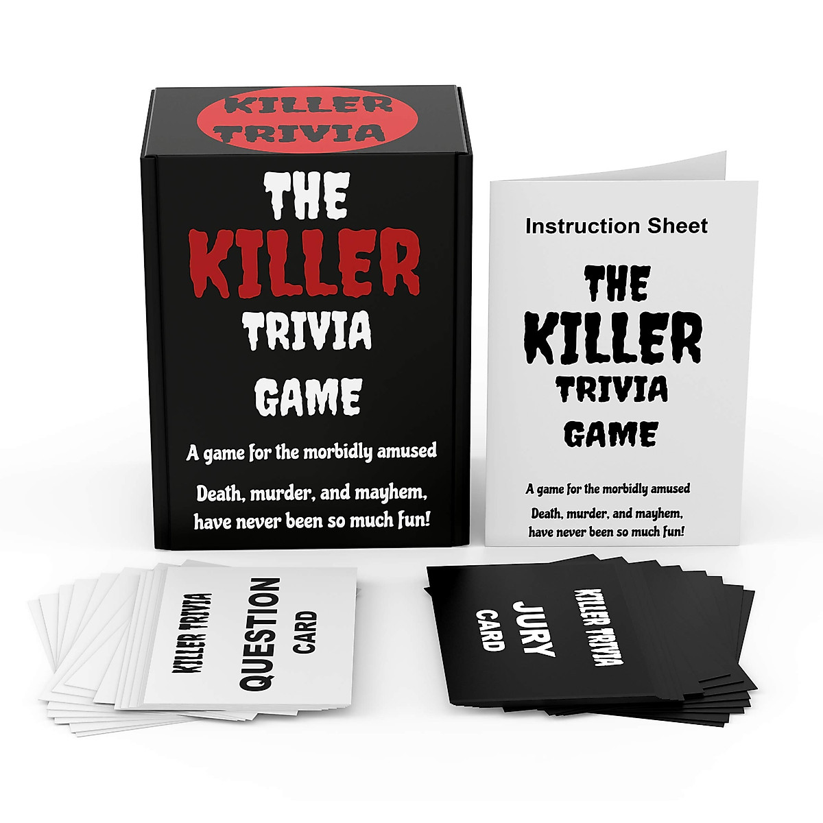 Strong Living The Killer Trivia Game - The Best Murder Mystery Party Game