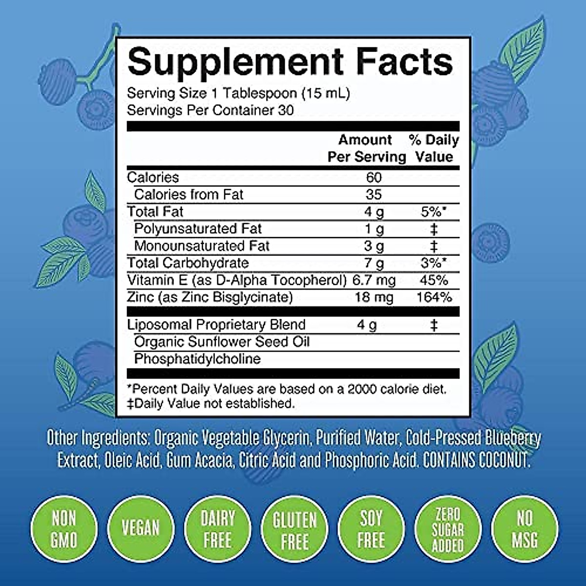 Vitamin C & Zinc Immunity Liposomal Bundle by MaryRuth's | Megadose Vitamin C Liposomal 500mg, 7.6oz | Megadose Zinc Liposomal 18mg, 15.22oz | Vegan, Non-GMO