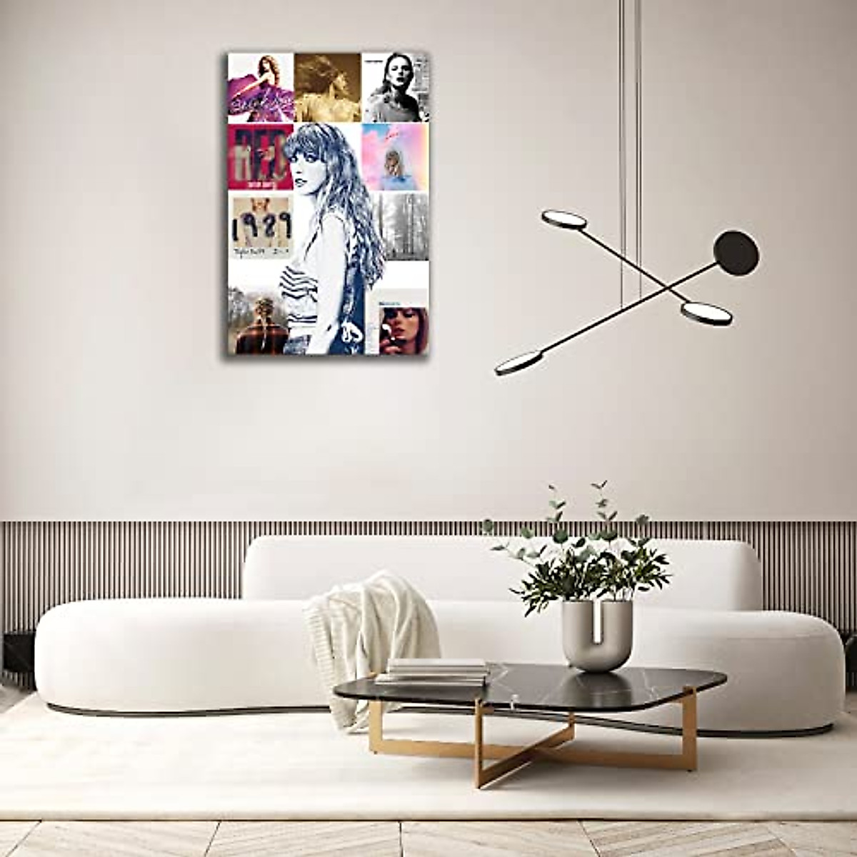 2023 Country Pop Female Singer Taylors Poster Music Album Collection Poster Wall Art Room Aesthetic Decoration (12×18 inch,Canvas roll)