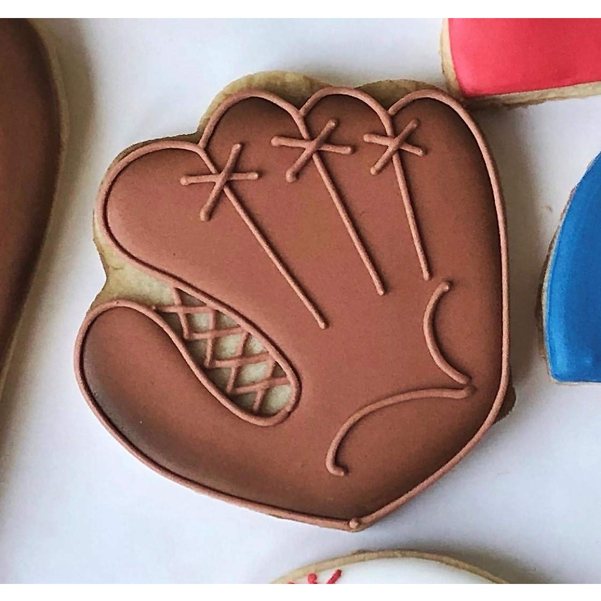 Baseball Glove Cookie Cutter 3.75" Made in USA by Ann Clark