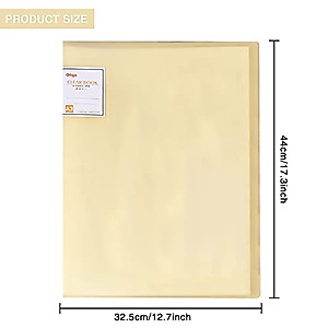 30 Pages Art Portfolios A3 Diamond Painting Storage Book Painting Storage Book Clear Storage Bag Art Portfolio Presentation Folder Art Portfolio For Diamond Painting, Sketches Painting