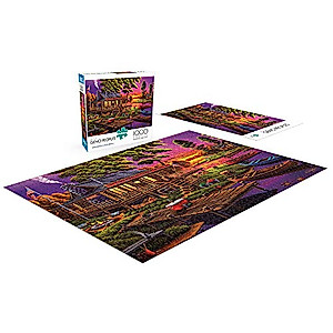 Buffalo Games - Geno Peoples - Stephanie's Canoe Rental - 1000 Piece Jigsaw Puzzle