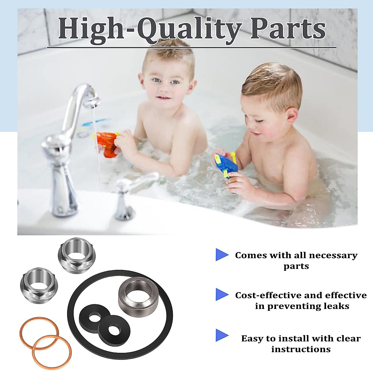 Ezbzyz For Kohler GP30090 Niedecken Repair Kit Fit for Valve Repair Kit For Niedecken Shower Faucet