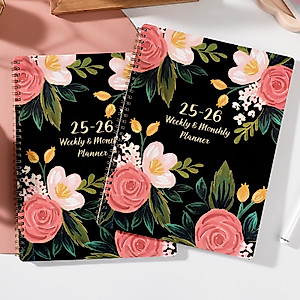 Monthly Planner 2023-2025 - Jul. 2023 - Jun. 2025, Monthly Calendar 2023-2025, 9" x 11", 2 Year Monthly Planner with Monthly Tabs, Flexible Cover,Twin-Wire Binding, Perfect Organizer