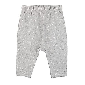 Honest Baby unisex baby Cuff-less Multi-pack Honest Organic Cotton Cuff Less Harem Pants Multi Pack 3 Pack Gray Ombre 6 9 Months, Ombre,gray, 6-9 Months US