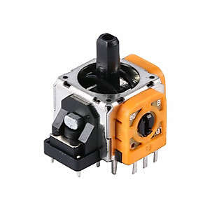 3D Analog Stick Sensor Module Potentiometer Joystick ThumbSticks Caps Mushroom Cap for DualSense Playstation 5 PS5 Controller (Analog Joystick)