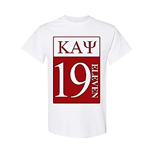 Kappa Alpha Psi Chapter 27 19-Year T-Shirt (as1, Alpha, m, Regular, Regular, White)