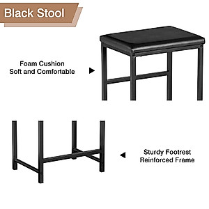 VECELO Drafting Table Adjustable Desk Tilted Tabletop with 2 Storage Drawers and Stool, Art Workstation for Artist Painters Drawing, Crafting, Reading, Writing, Home Office, Rustic Brown