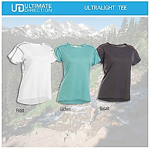 Ultimate Direction Womens Ultralight Running T-Shirt, Basalt, X-Small