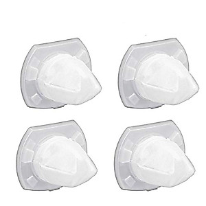 Leacheery 4 Pack Replacement Filter for Black & Decker VF110 Dustbuster Compatible Filters for CHV1410L CHV9610 CHV1210 CHV1510 CHV1410L32 HHVI315JO32 HHVI315JO42 HHVI320JR02 HHVI325JR22