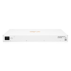 HPE Networking Instant On Switch Series 1830 48-Port Gb Smart-Managed Layer 2 Ethernet Switch | 48x 1G | 4X SFP | Fan-Less | US Cord (JL814A#ABA)