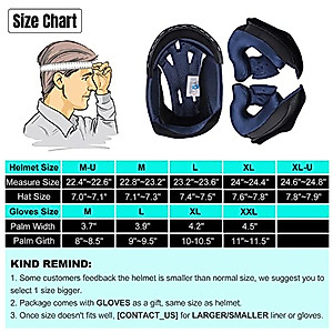 FreedConn Motorcycle Bluetooth Helmet,Bluetooth Integrated Modular Flip up Full Face Motorcycle Helmet,Dual Visor Modular Bluetooth Helmet,DOT Approved Helmets with Gloves(Matte Black,Large)
