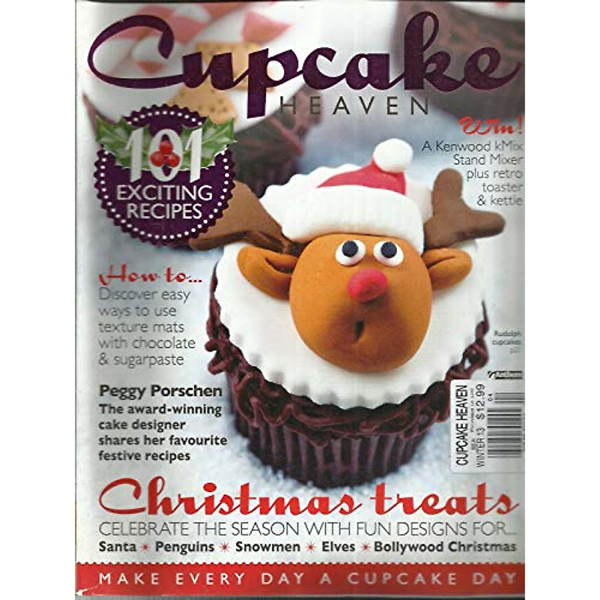CUPCAKES HEAVEN MAGAZINE, CHRISTMAS TREATS WINTER, 2013 (CONDITION LIKE NEW