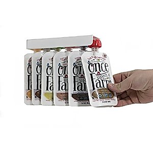 Storage Theory Food Pouch Slider Organizer for Kitchen Pantry, Cabinet and Refrigerator - Peel and Stick Storage for Applesauce, Yogurt, Baby Food Pouches - 3 pk