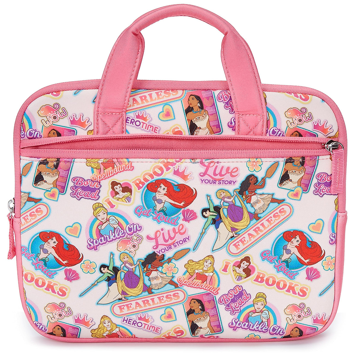 Disney Princesses Zipper Sleeve for all versions of Fire Kids and Kids Pro 7" or 8" Tablets
