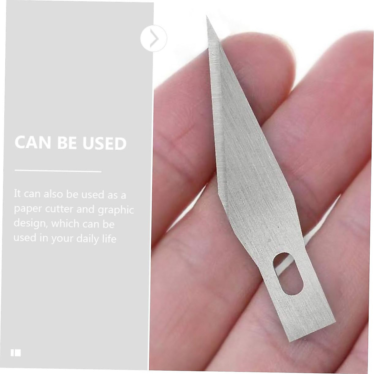 COHEALI 4 Boxes Carving Blade Scrapbook Kit Clay Kit Wood Carving Tools Xacto Scrapbooking Xacto Blades Engraving Blades DIY Craft Blades Craft Cutting Tools Tool Steel Pen Scalpel