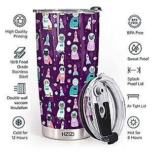 20oz Tumbler Funny Cat Gifts For Women Cat Lovers Girls Kids - Cats Love Skull Cats Gifts For Wife Mom Grandma Coworker - Birthday Gifts for Her Cat Tumbler with Lid Double Wall Insulated Coffee Mug