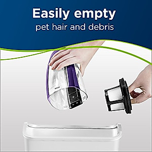 Bissell Pet Hair Eraser Lithium Ion Cordless Hand Vacuum, Purple
