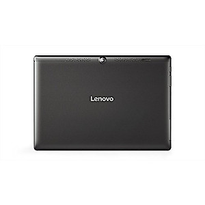 Lenovo Tab 10, 10-Inch Android Tablet, Qualcomm Snapdragon 210 Quad-Core 1.3 GHz Processor, 16 GB Storage, Slate Black, ZA1U0003US (Renewed)