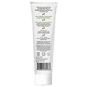 Desert Essence, Tutti Frutti Toothpaste Kids Gel, 4.7 oz. - Safe to Swallow, Fluoride Free, SLS Free, Gluten-Free, Vegan, Plant Powered Formula, Great Tasting, Removes Plaque and Buildup