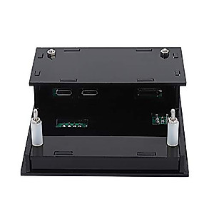 Hotspot Module for MMDVM , ABS Hotspot Module Antenna Case Kit with high Performance 32-bit ARM Processor for MMDVM DIY OLED(Black Shell)