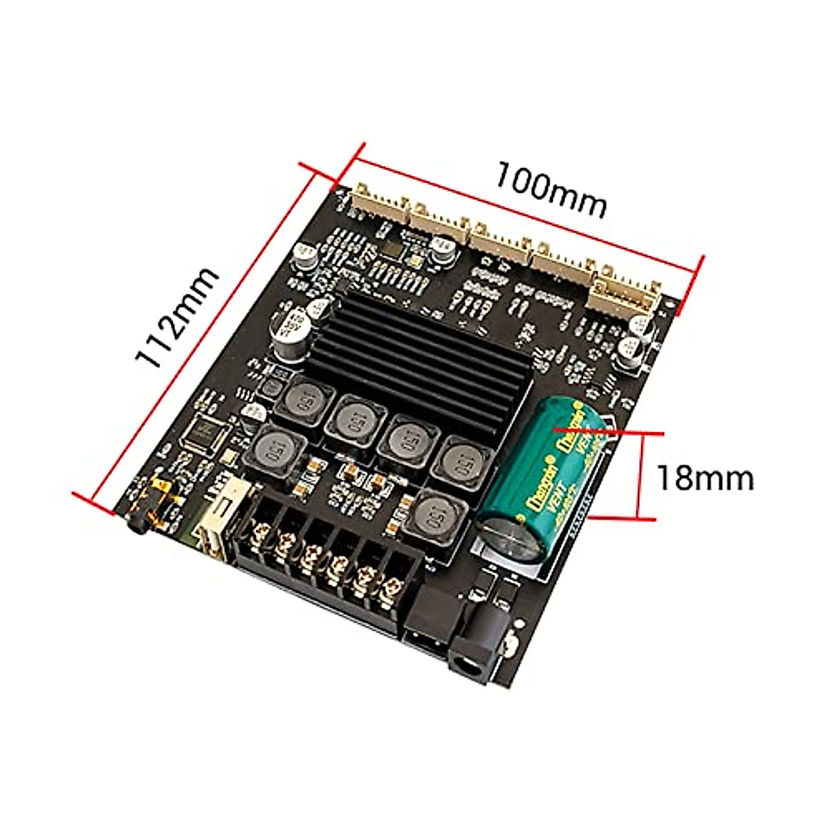 Bluetooth-compatible 5.1 Power Amplifier Board AUX Speaker 2.1CH Stereo- Home Music Wireless Modules Home Theater System Bluetooth-compatible Surround Sound Speaker Wireless