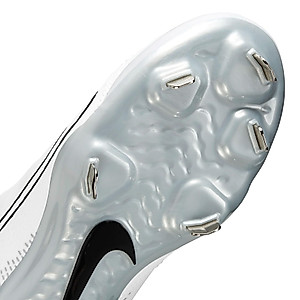 Nike Hyperdiamond 4 Pro Metal Softball Cleats White | Black Size 8 Medium