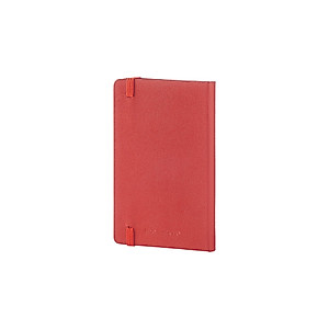 Moleskine Classic Notebook, Pocket, Squared, Coral Orange, Hard Cover (8051272893731)
