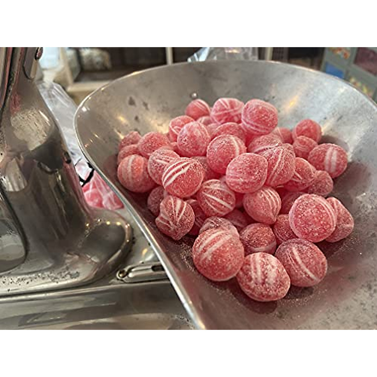 Sanded Cinnamon Hard Candy Balls, Bulk Gift Bag (One pound)