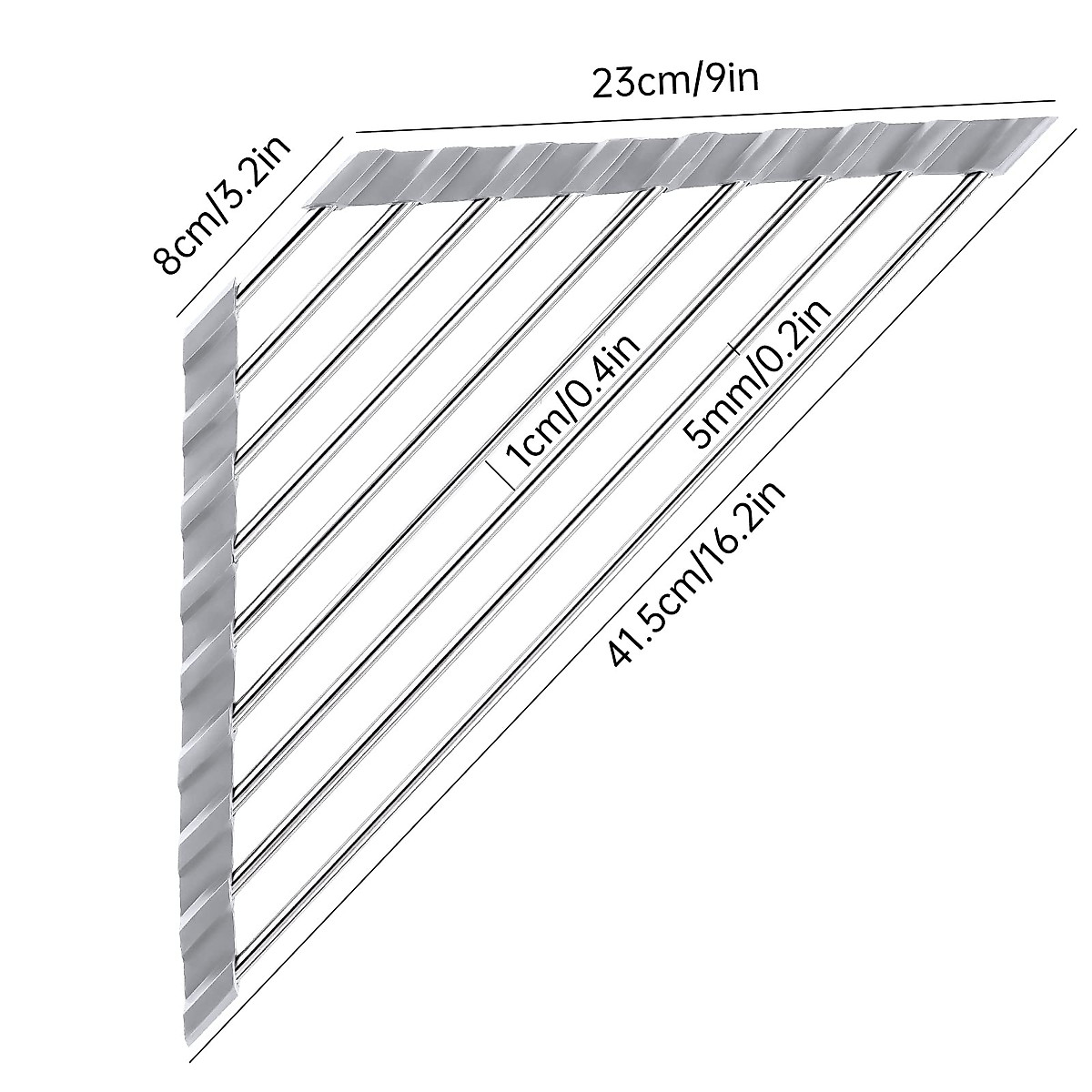 Silicone Faucet Splash Guard and Triangle Roll-Up Dish Drying Rack, Multifunctional Kitchen Drain Storage Tool