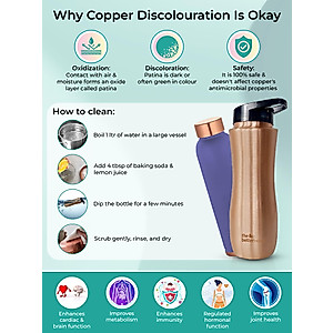 The Better Home Copper Sipper Bottle