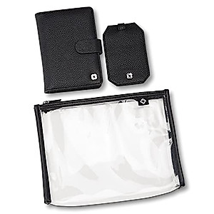 Samsonite A Passport Holder That Acts as a Mini Wallet, a Luggage tag to Identify Your Bags, Black, One Size